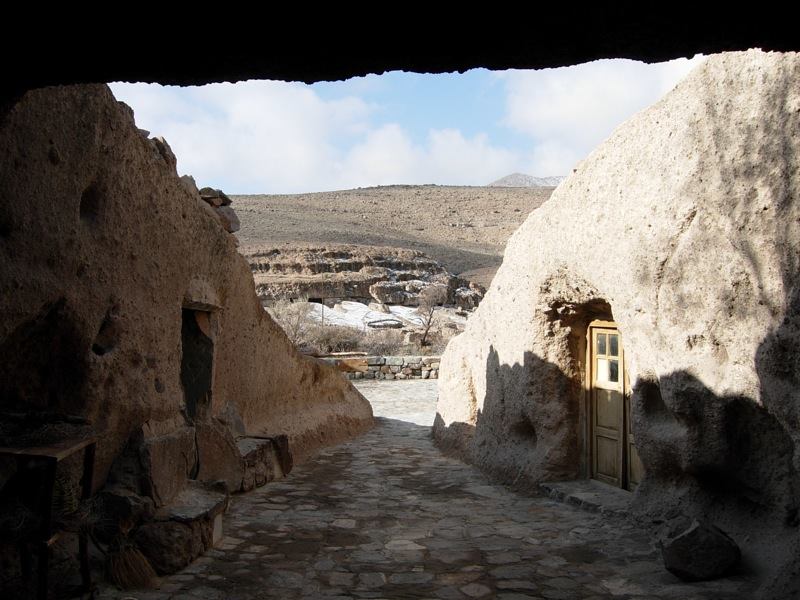 Meymand , A 12000 years old cave village of Iran