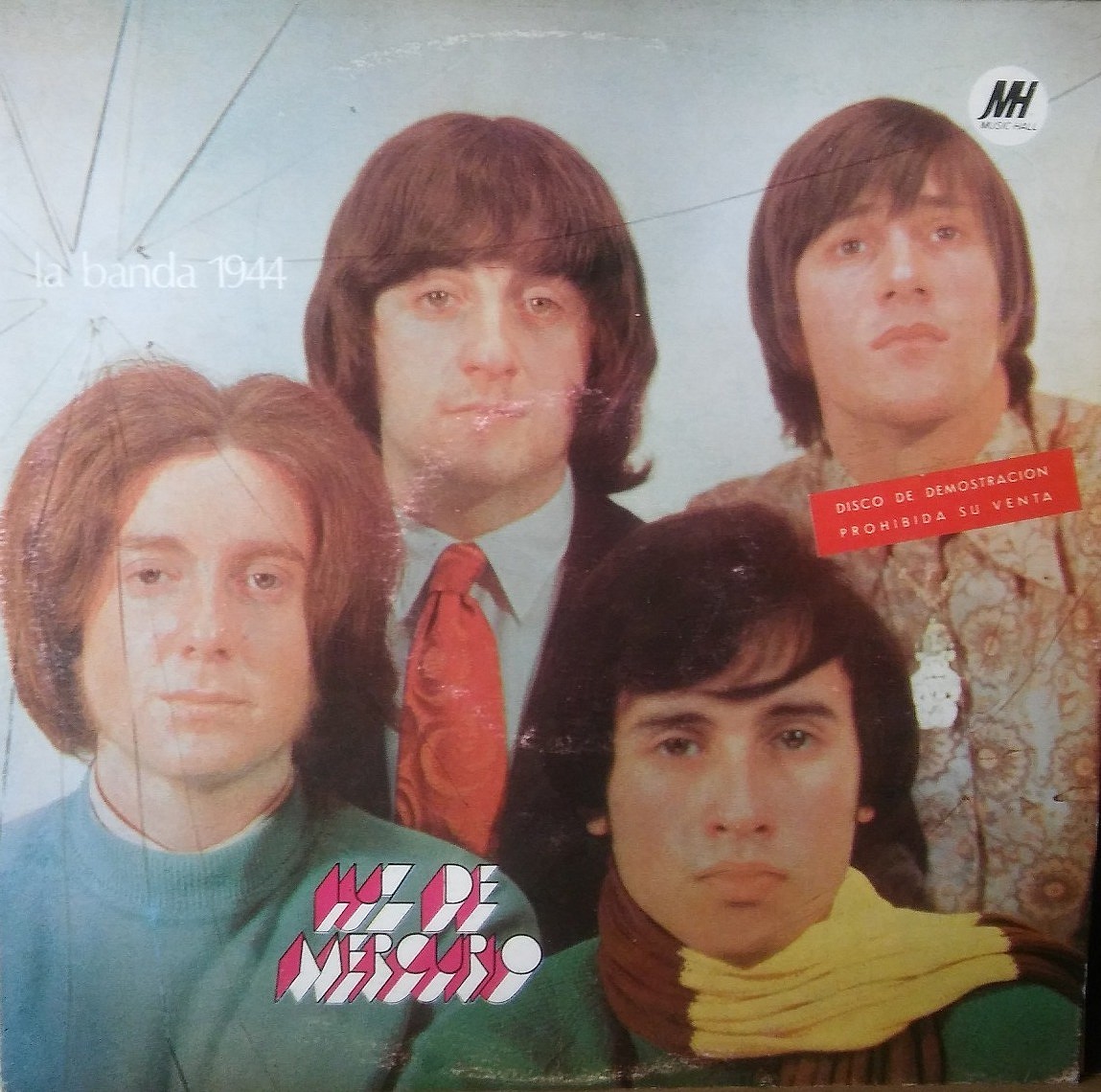 La Nave Del Rock Argento: Luz de Mercurio - La Banda 1944 + Simples (1969)