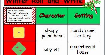 Primary Inspiration: Holiday Roll-and-Write FREEBIE!