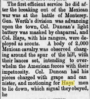 Gone To Texas: John Coffee "Jack" Hays