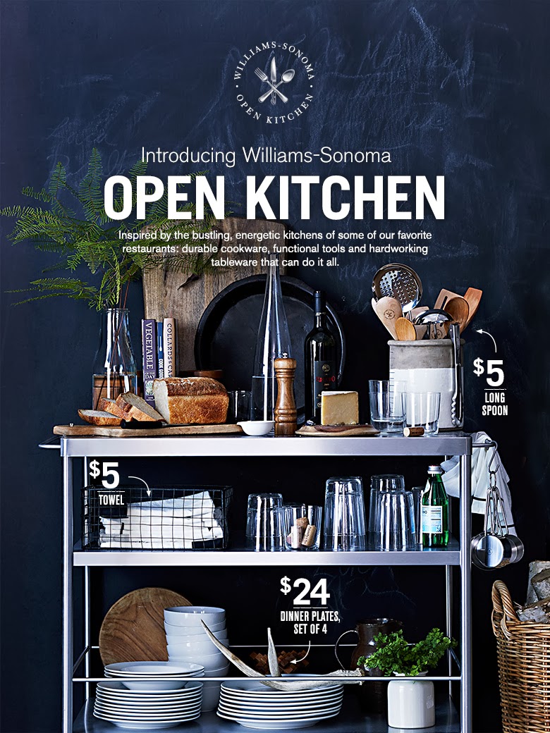 My Style: Williams Sonoma Open Kitchen - Beautifully Seaside