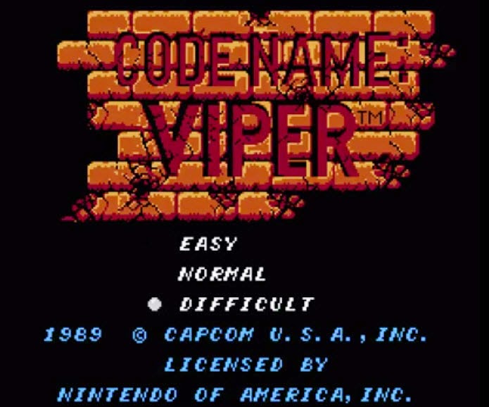 Nerdicus NES Review #138: Code Name: Viper ~ Life of a Gamer Nerd