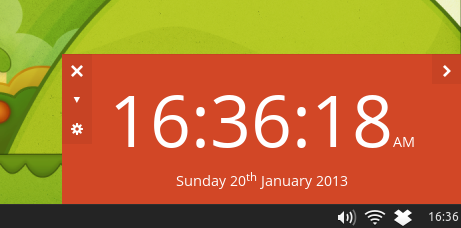 Clock: HTML5 Powered Desktop Clock Application, Install It on Ubuntu