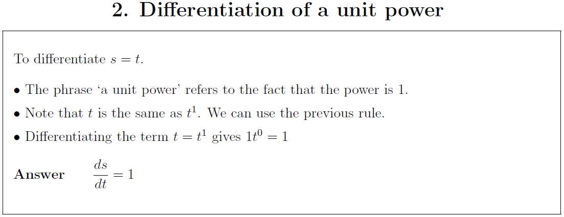 BASIC DIFFERENTIATION: Part 1 - Math2ever™ | place to learn basic ...