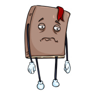 Super Bookworm Girl: End Of Book Sadness