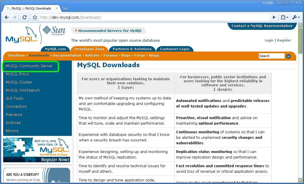 administraciòn de base de datos: Manual de Instalación de Mysql en Windows