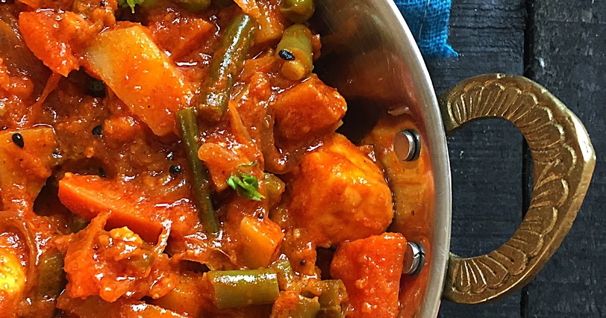 MASTERCHEFMOM: Vindaloo Vegetable Masala | Vegetables In Vindaloo ...