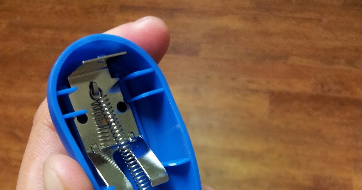 How Things Work: Spring in a Stapler (Elastic Potential Energy Machine)