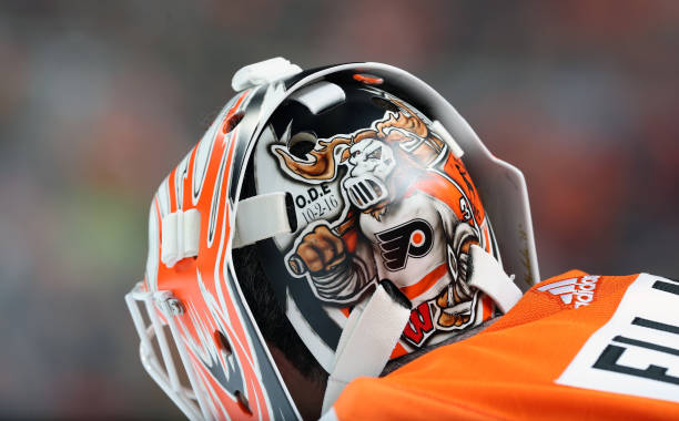 I Love Goalies!: Brian Elliott 2018-19 Mask