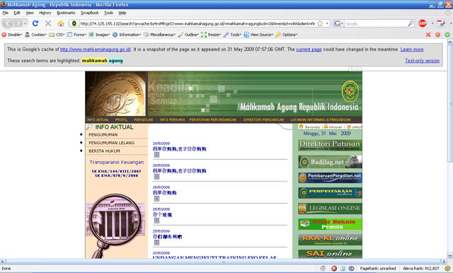 DEFACING: Contoh Kasus Deface di Indonesia