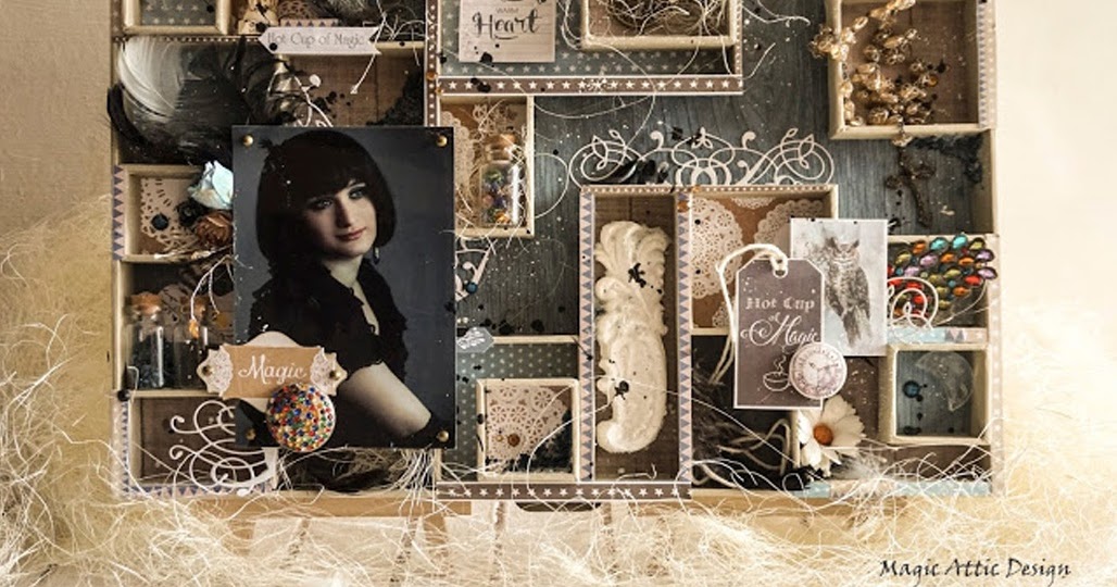 Shadow box MAGIC + video tutorial | Magic Attic Design