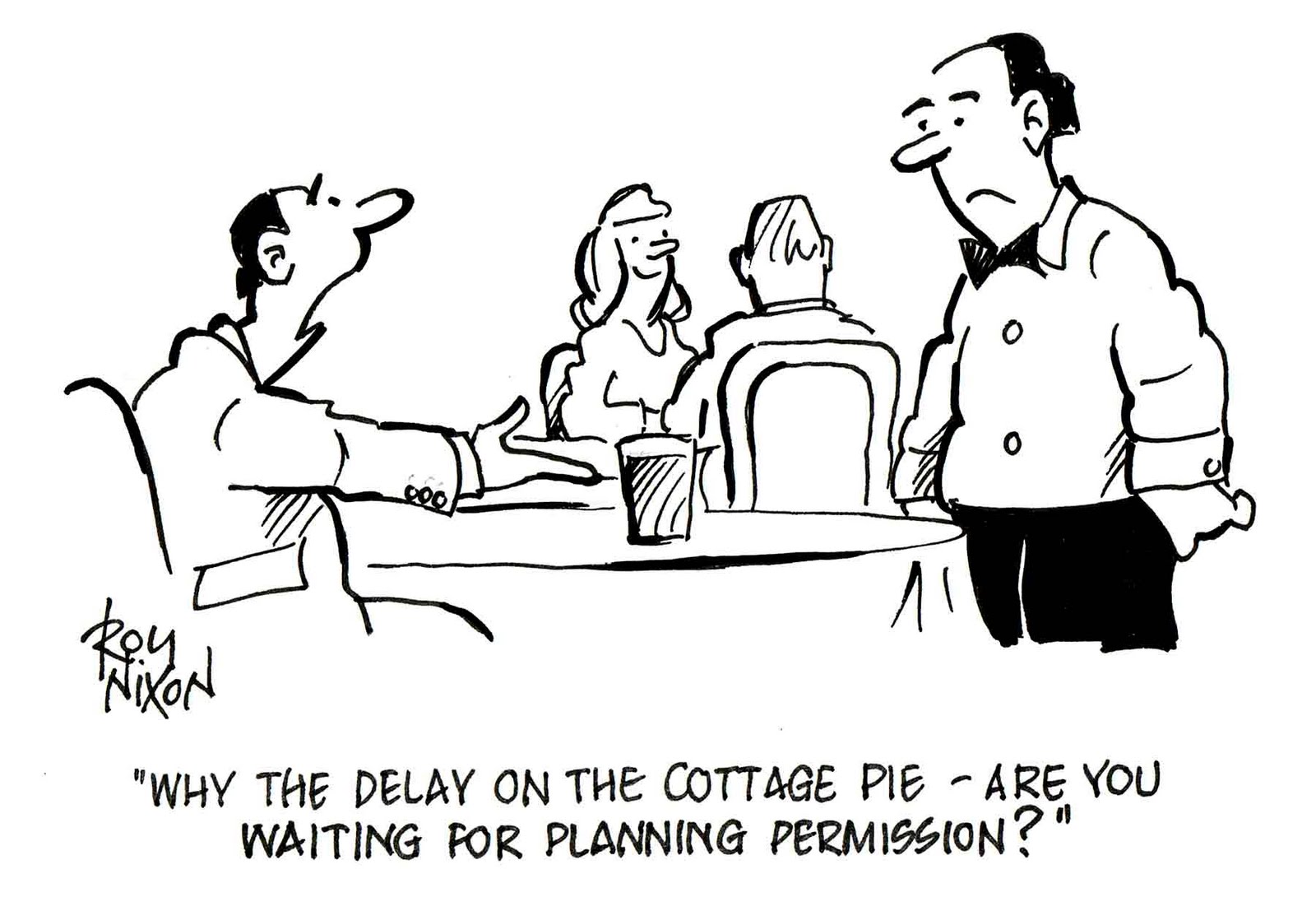 Roy Nixon's cartoon blog: Planning Permission