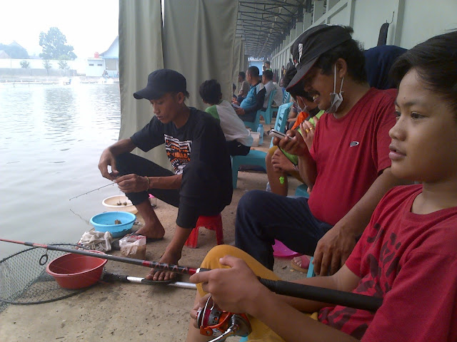 BERITAKU: HBA Buka Lomba Mancing Galatama Ikan Mas di Telaga Jati Jambi