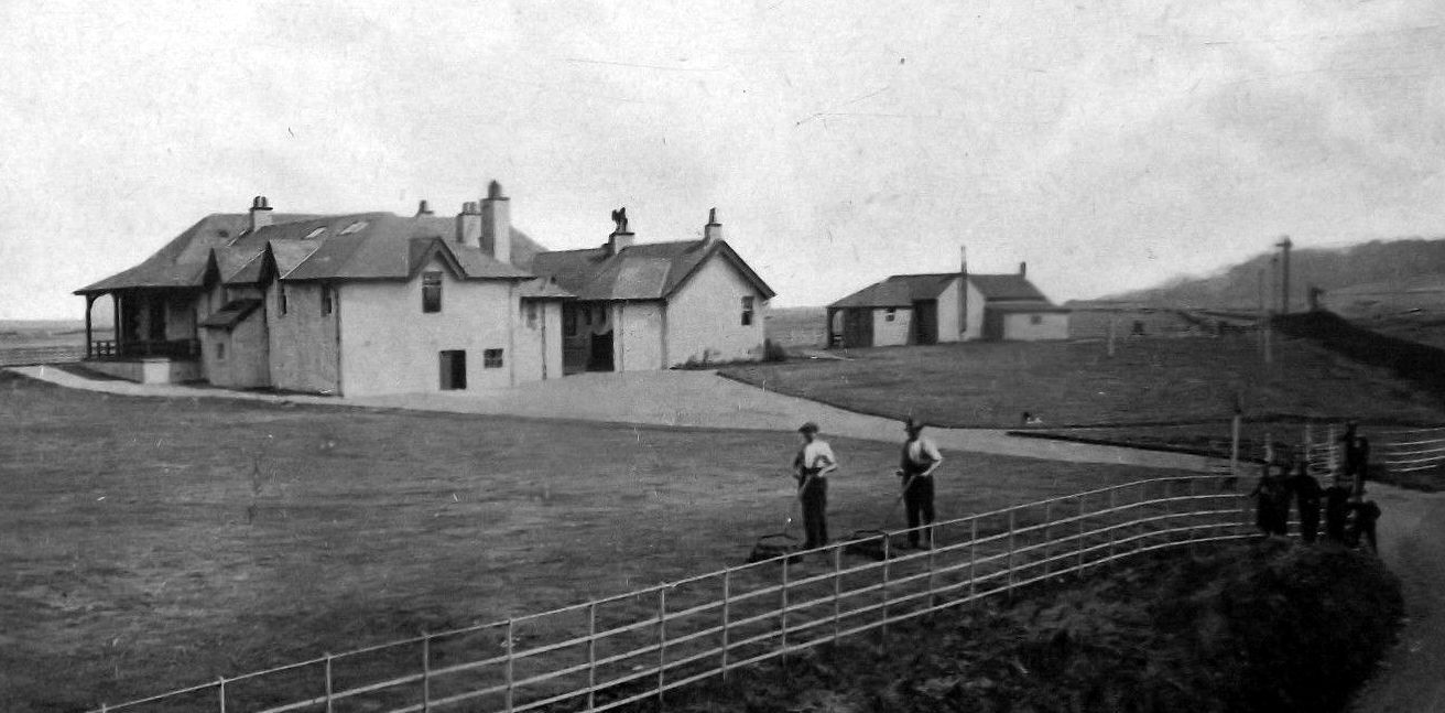 Tour Scotland: Old Photograph Barassie Golf Course Scotland