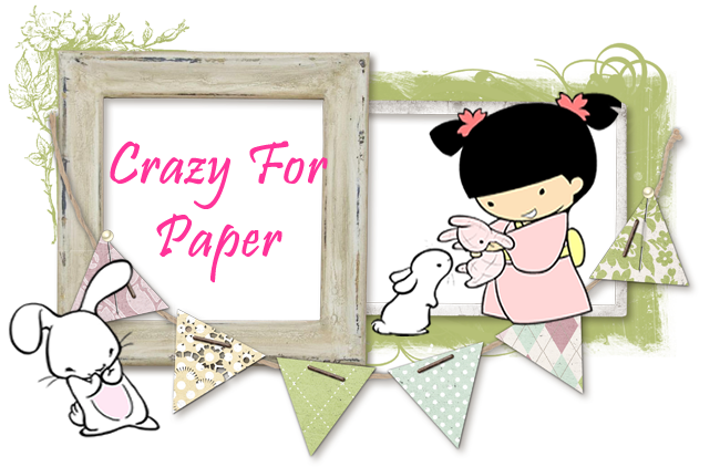 Crazy for Paper: Messy Stenciling