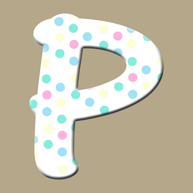GRANNY ENCHANTED'S BLOG: "Pastel Dots" JPG Free Scrapbook Alphabet