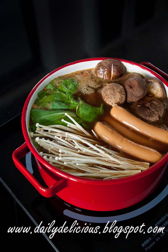 dailydelicious: Curry hot pot, カレー鍋 (Kare-nabe)