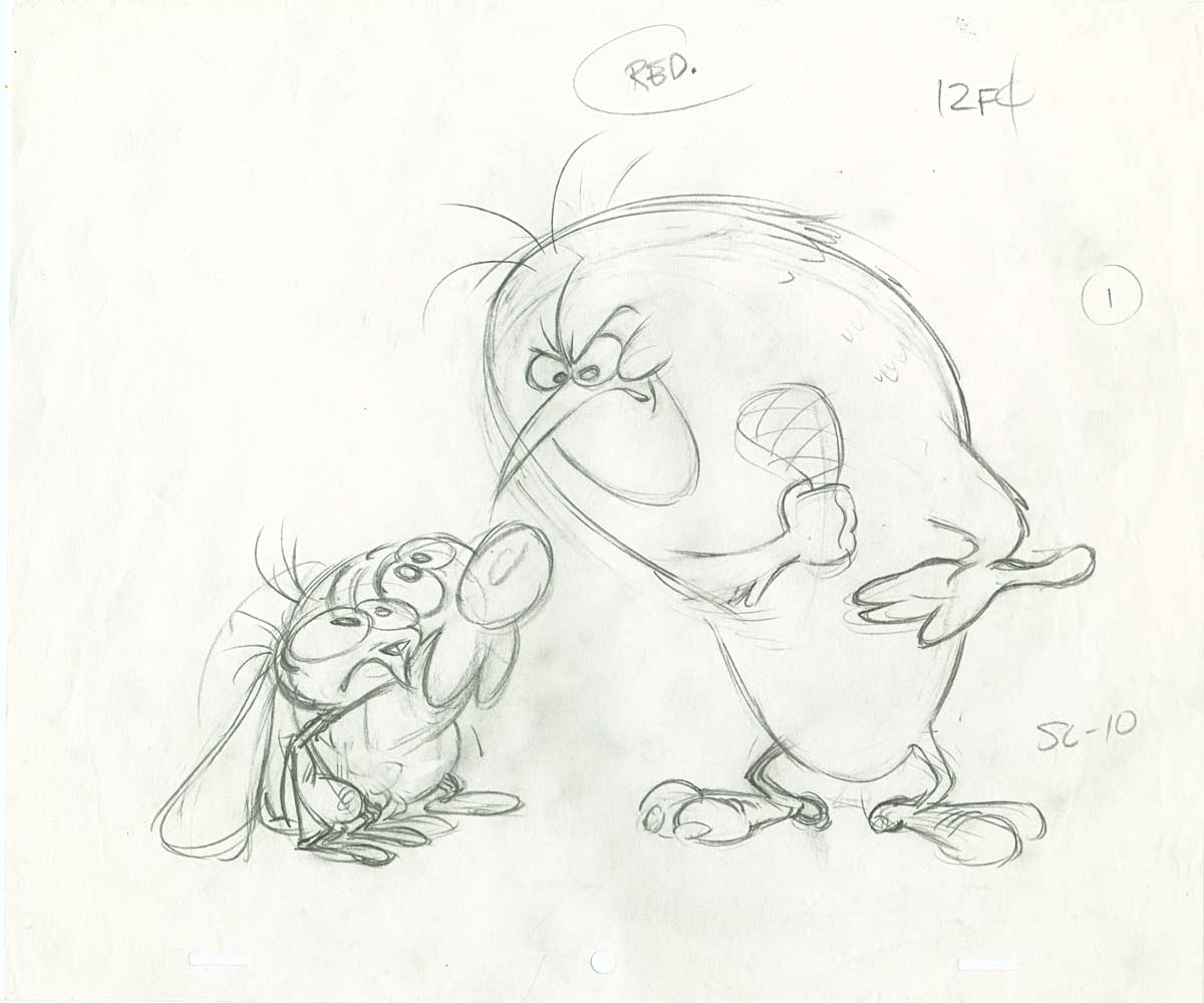 JIM SMITH CARTOONS: Ren & Stimpy Layouts
