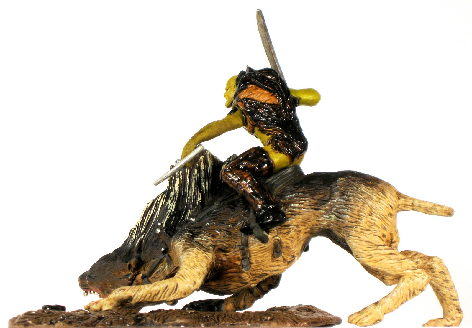 Toys and Stuff: AOME LOTR Sharku On Warg