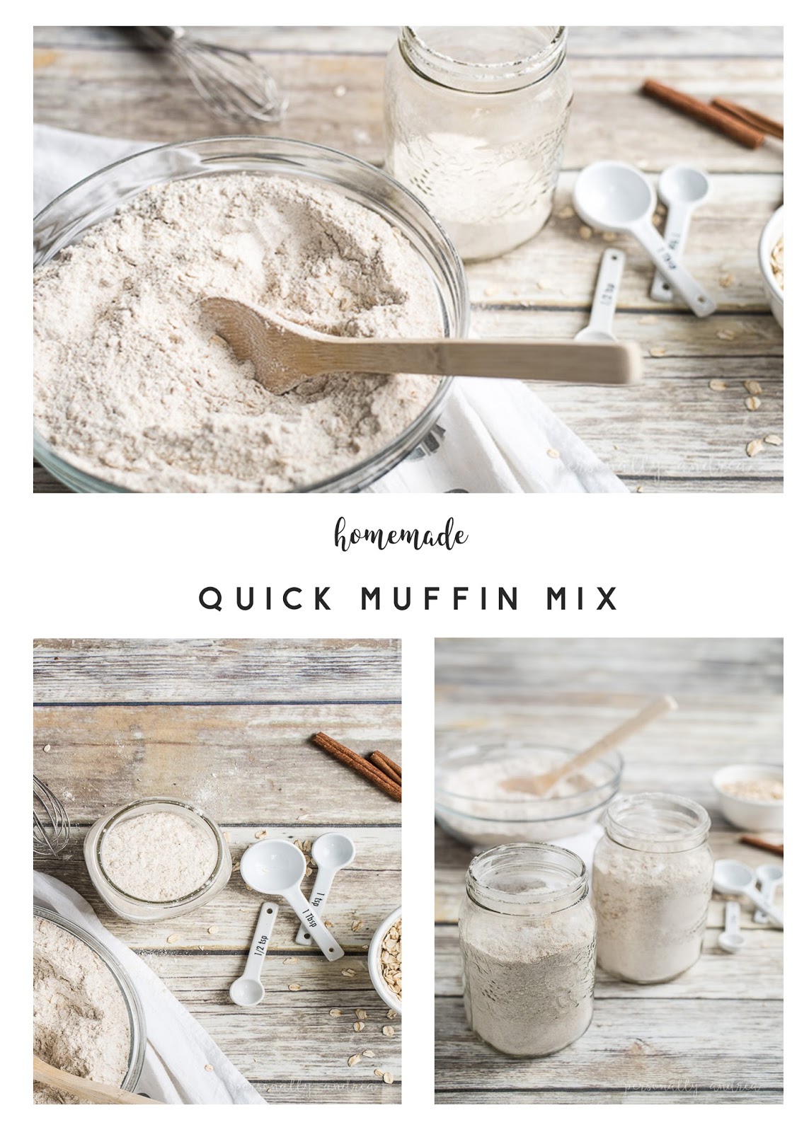 Homemade Quick Muffin Mix Plus Basic Muffin Recipe | Personally Andrea ...