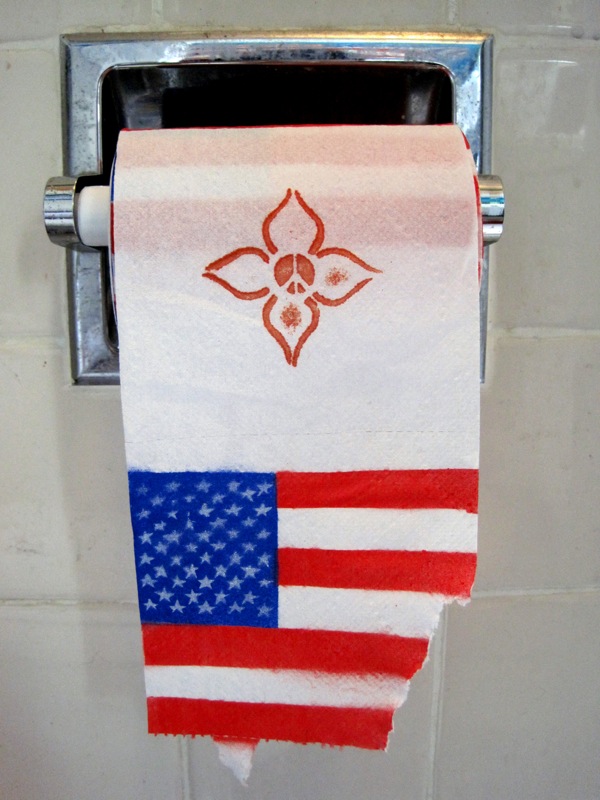 MELROSEandFAIRFAX Free Humanity American Flag Toilet Paper melroseandfairfax-free-humanity-american-flag-toilet-paper