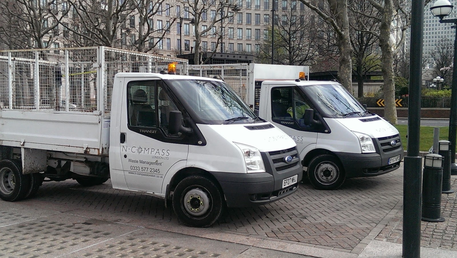 Waste and Rubbish Removal - Caged Tipper Services - Central London