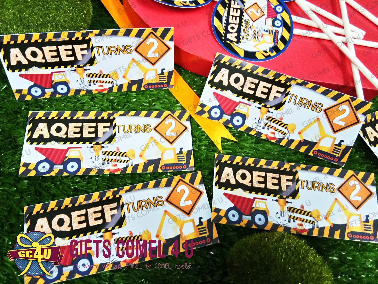 Gifts Comel 4 U: Stickers & TQ Tag