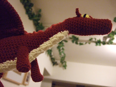 Crochet Fangirl: Smaug the dragon- Amigurumi
