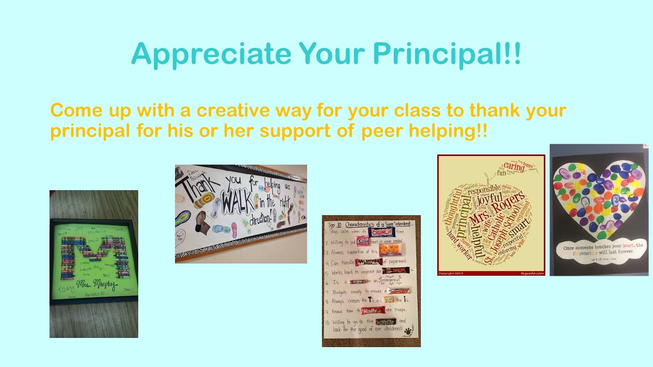 National Peer Helping Week Ideas