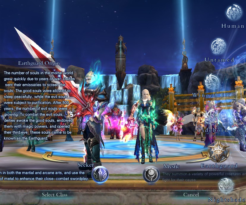 Perfect World Game Experiences: Characters