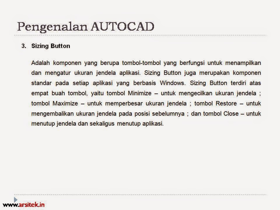 Pengenalan Interface Autocad: CAD Tutorial
