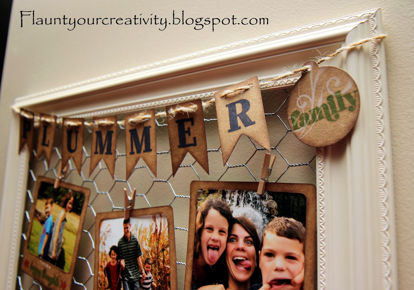 Flaunt Your Creativity: December Workshop - Designed Decor Frame