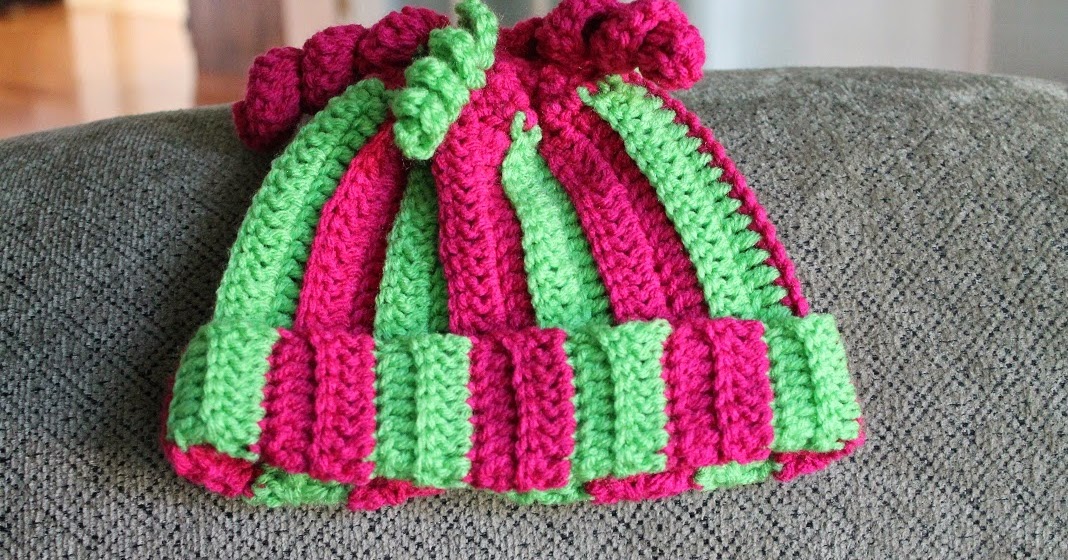 silvermari & the stick: Crochet Hat Pattern: Vertical Stripes with ...