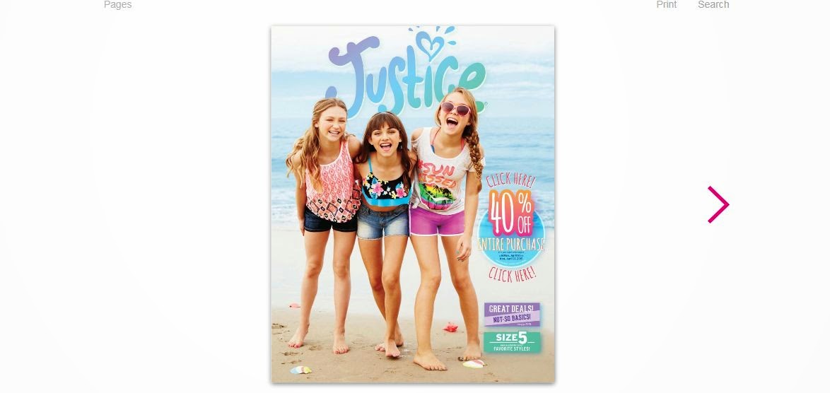 justice for girls catalog archive