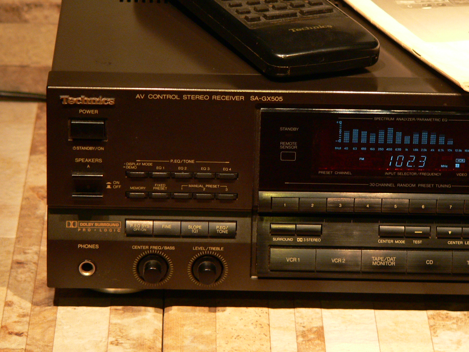 su-distribuidor audio hi-fi and hi-end: RECEIVER TECHNICS SA-GX505 -SIN ...