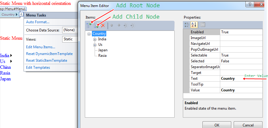How To Use Navigation Control In Aspnet Mynet Tutorials