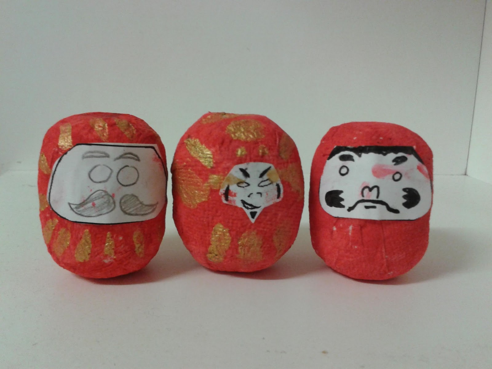 Japanese Club Tenbury Primary: Daruma