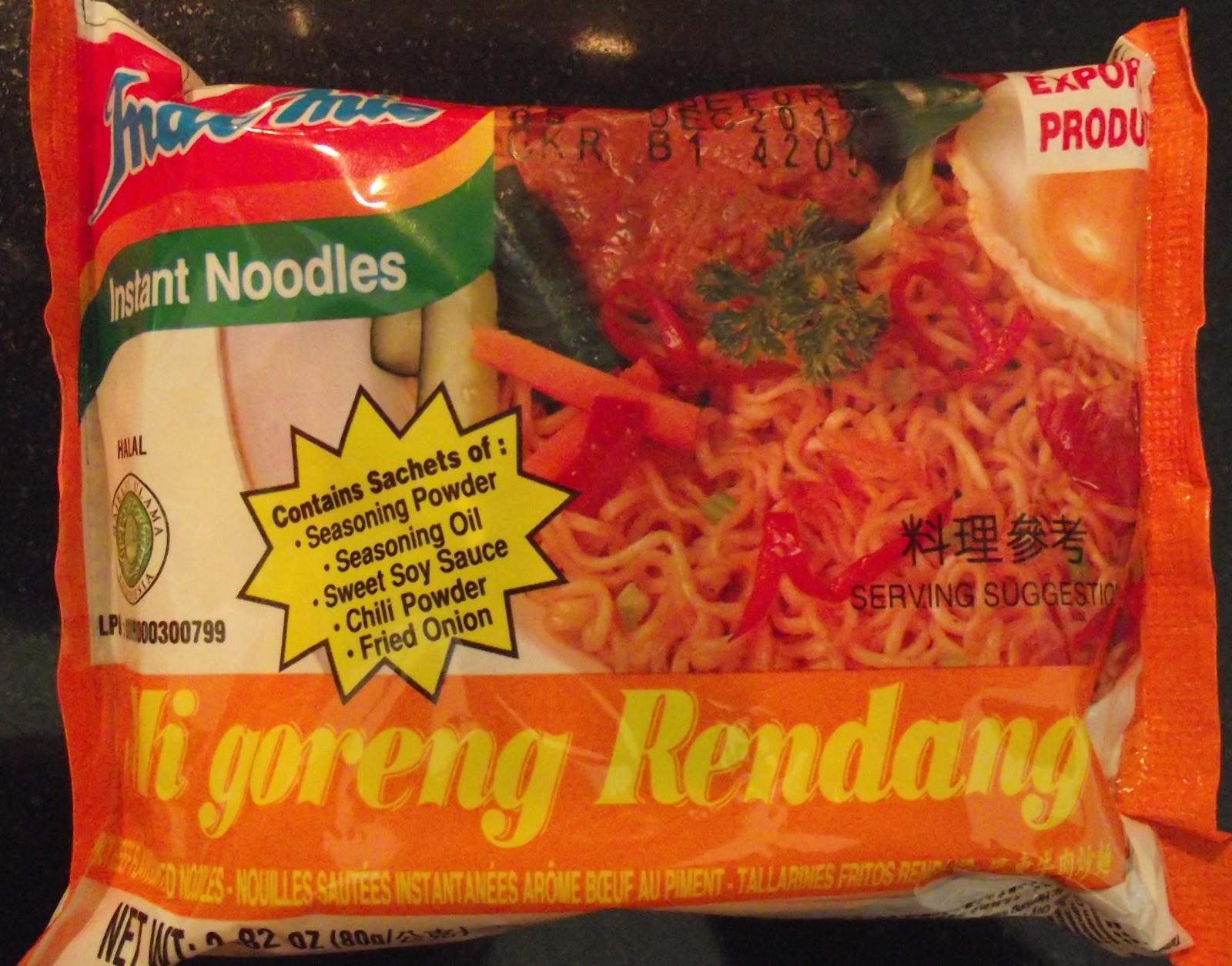 Ramenator: Indomie Mi Goreng Rendang