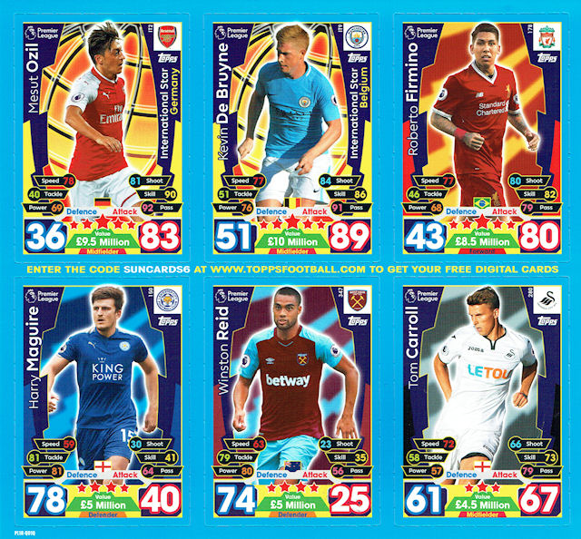 Football Cartophilic Info Exchange: Topps - Match Attax 2017/2018 (081 ...