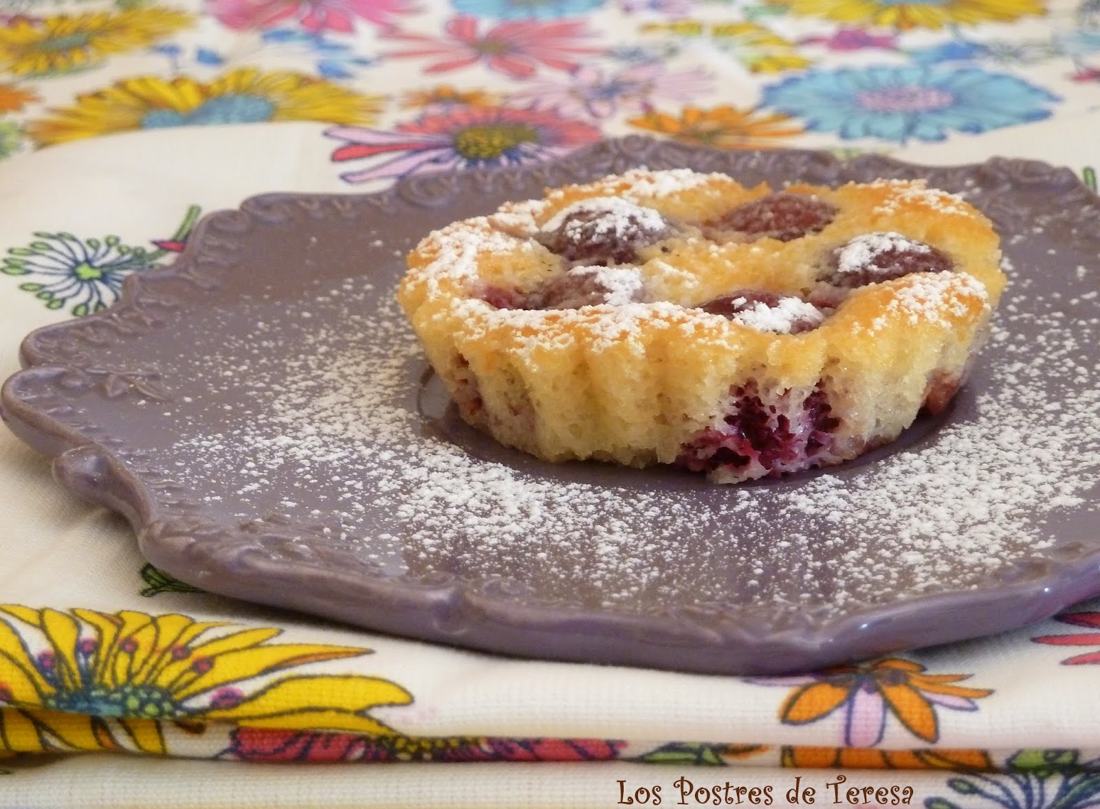 Los Postres de Teresa: Clafoutis de Cerezas
