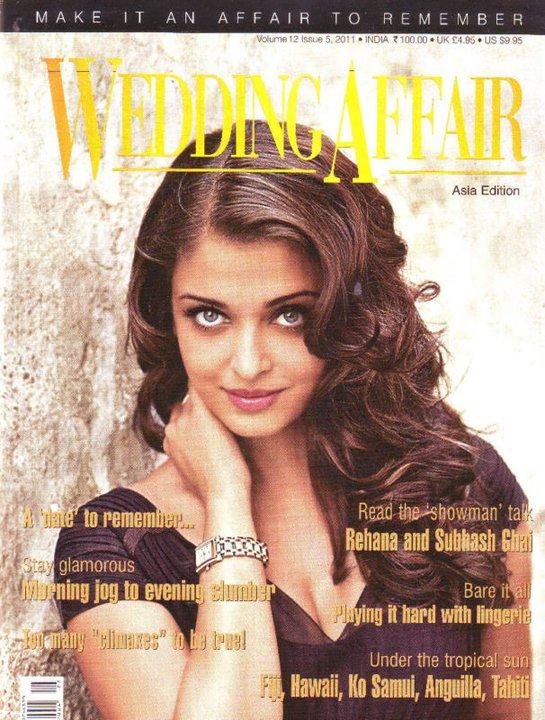 Aishwarya Rai Wedding Affair Magazine Cover Scan - Hot PHOTOSHOOT ...