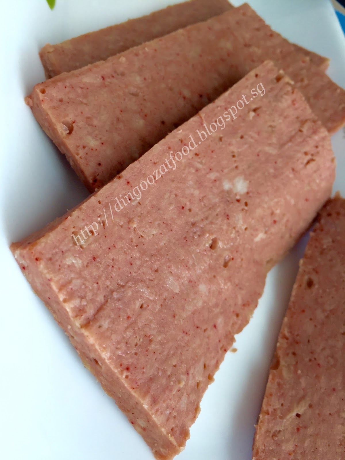 Miki's Food Archives : Homemade Luncheon Meat 自制午餐肉