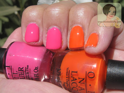 OPI Neon Revolution Mini Nail Lacquer Collection Swatches, Review - The ...