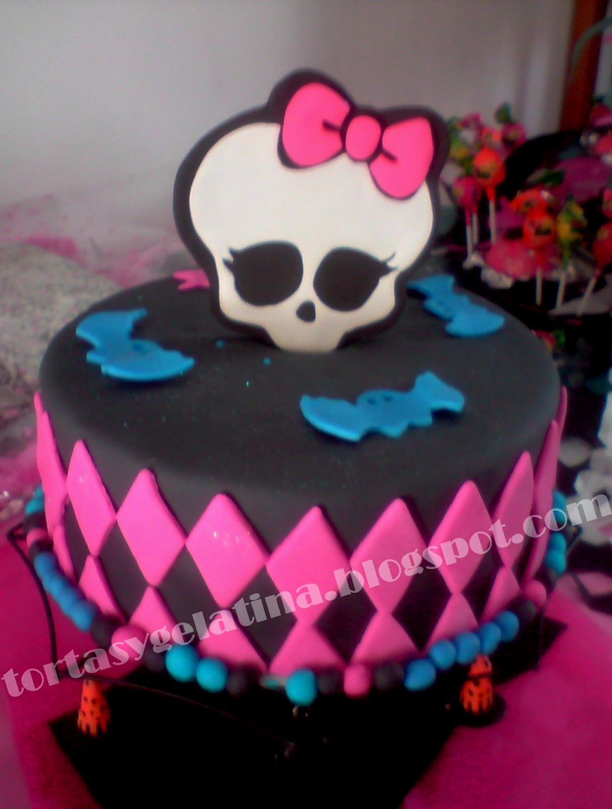 Torta de Monster high - Avila's Cake