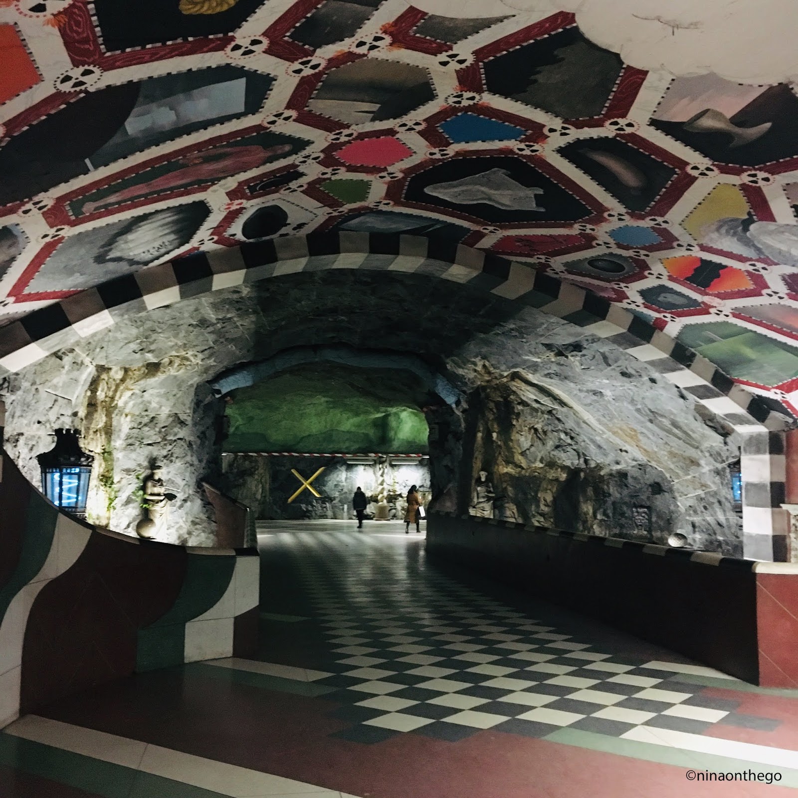 stockholm's incredible underground | nina on the go