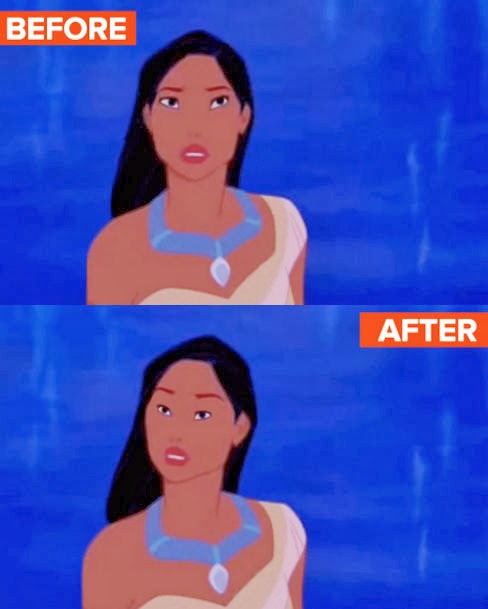 Disney princesses with normal eyes ~ Oz Content