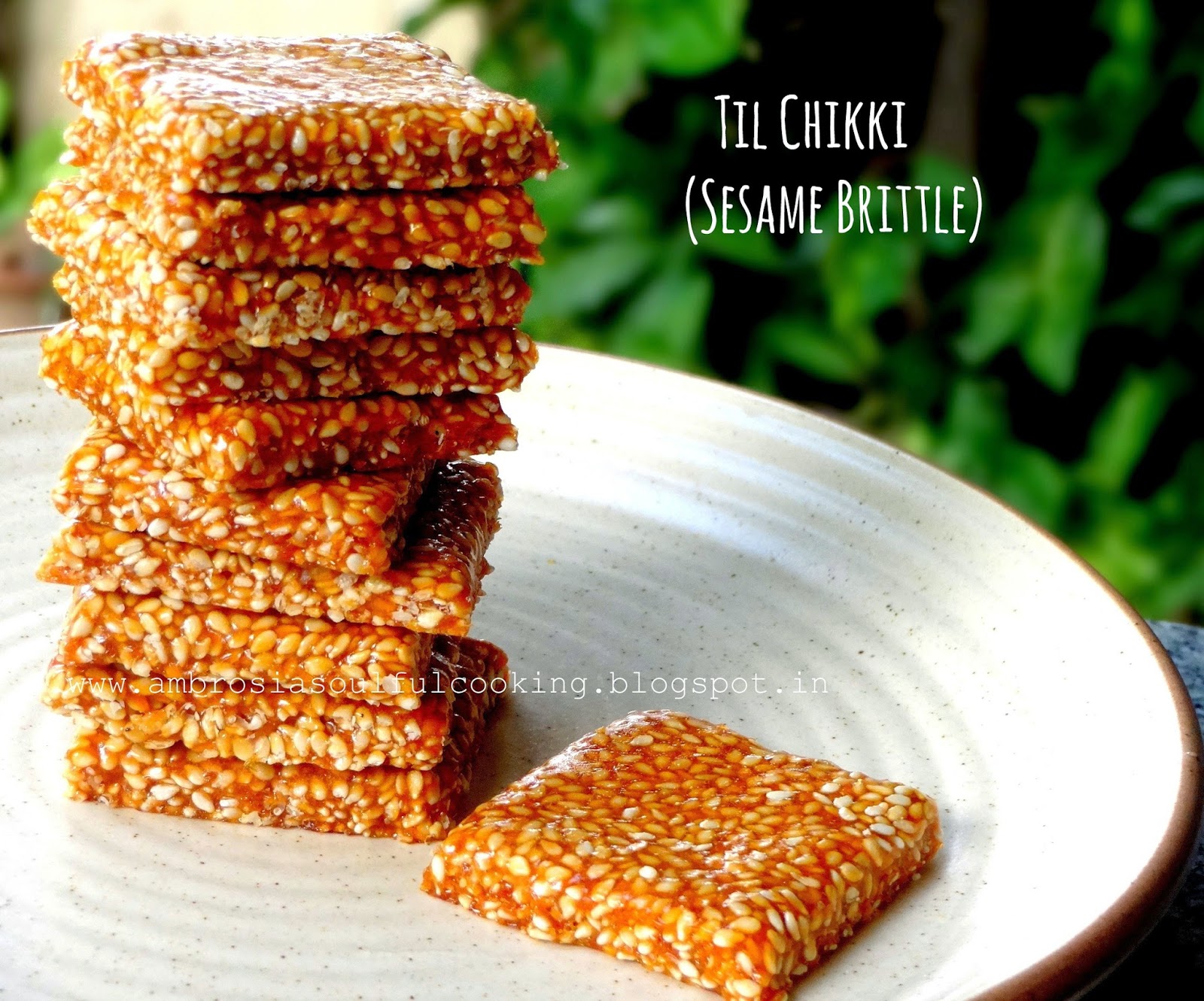 Til Chikki | Sesame Brittle | Ambrosia
