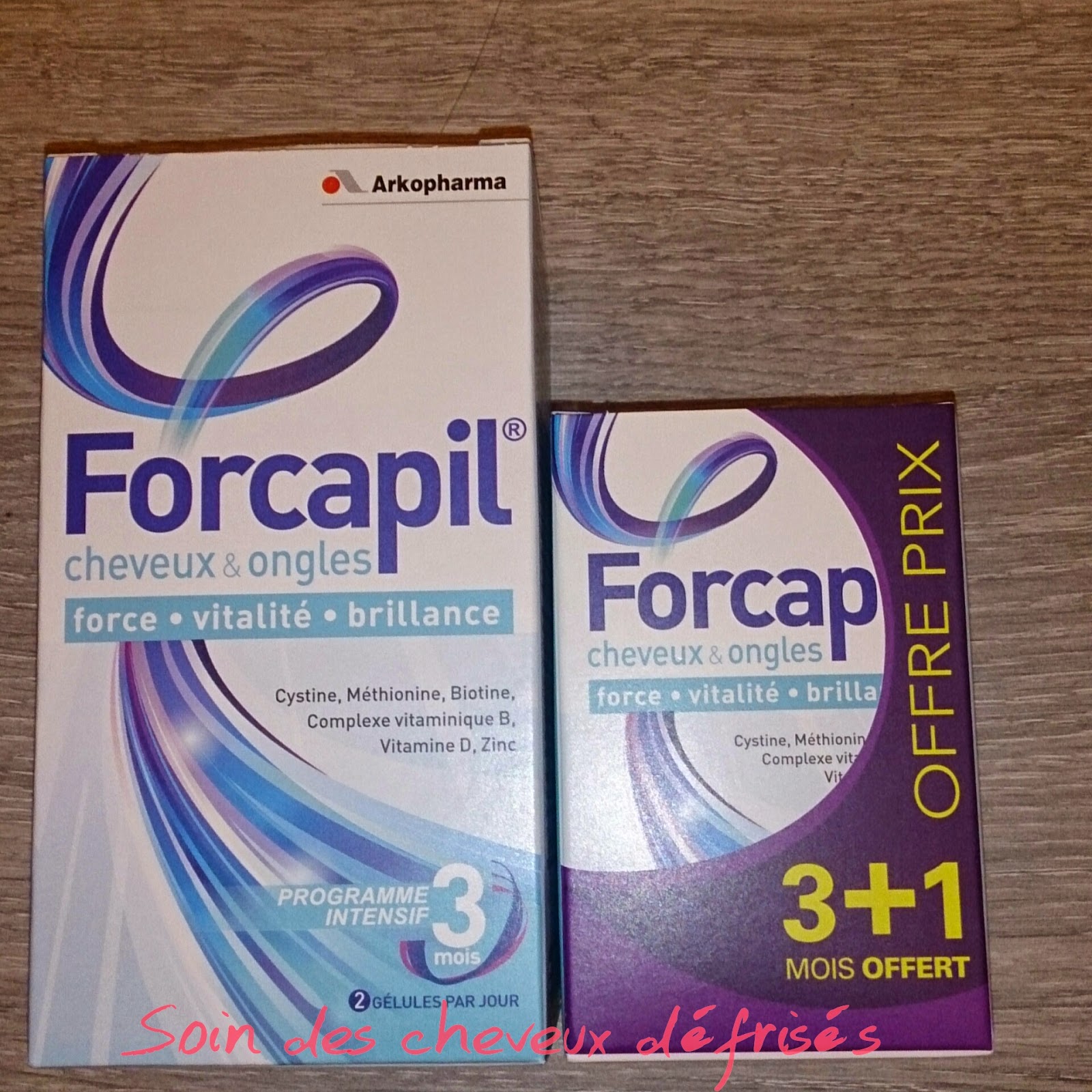 Co-wash 13 et soin post défrisage n°17 et Complément alimentaire ...