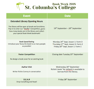 SCC ENGLISH: Book Week, September 2018