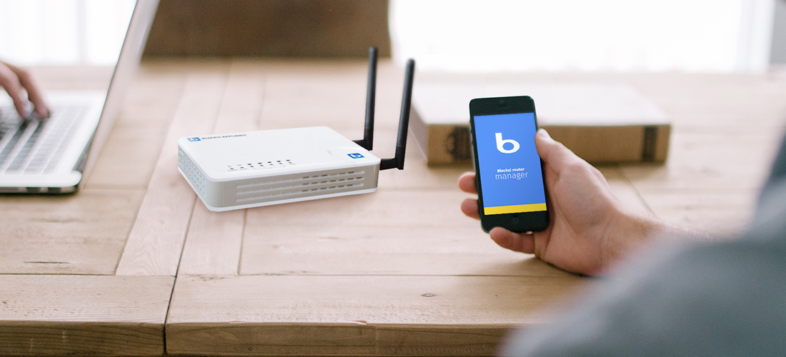 Router with parental control settings